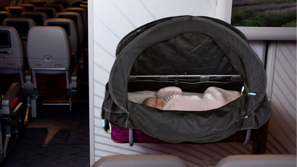 Guide to Airline Bassinets When Flying with a Baby | CoziGo