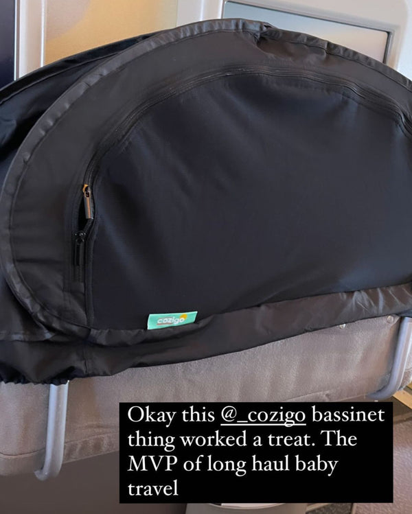 Guide to Airline Bassinets When Flying with a Baby | CoziGo